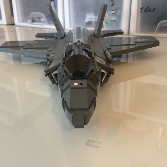 Lego | Holiday | Stealth Fighter Brickmania Model Plane Built With ...